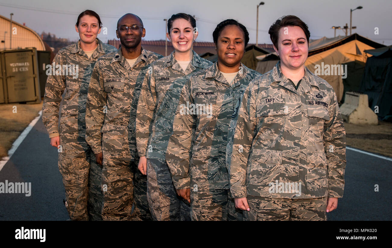 The Key Resolve 2017 life support area, called Rush Park, is manned by ...