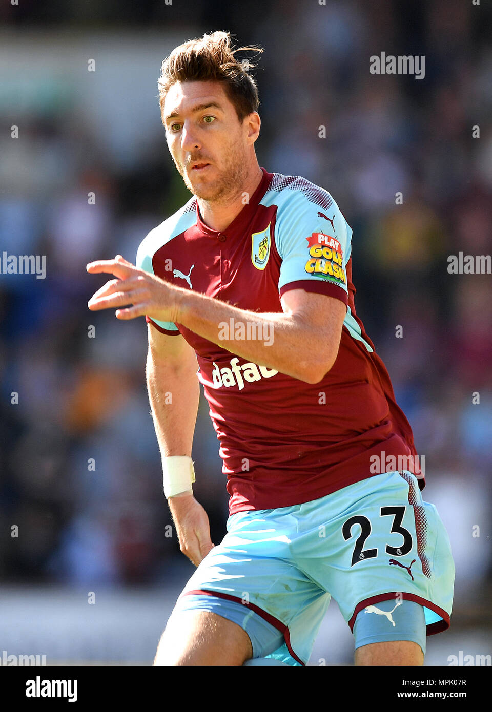 Burnley's Stephen Ward Stock Photo - Alamy