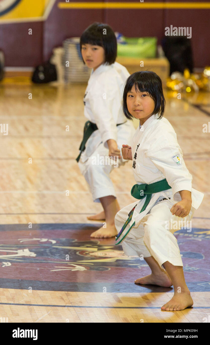 Japanese children from the Shunan International Children’s Club ...
