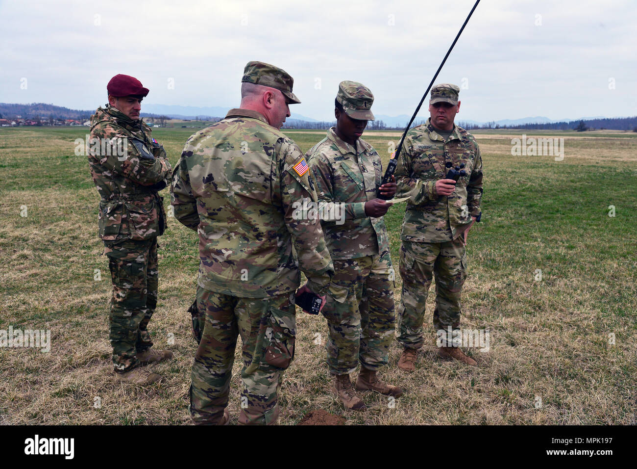 U.S. Army 1st Lt. Sophia Rickard, soldier assigned to the 16th Special ...