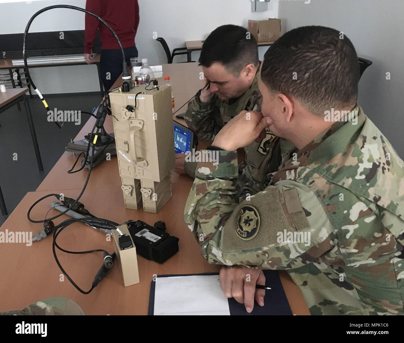 Soldiers with the 2d Cavalry Regiment train on the VMAX and VROD ...