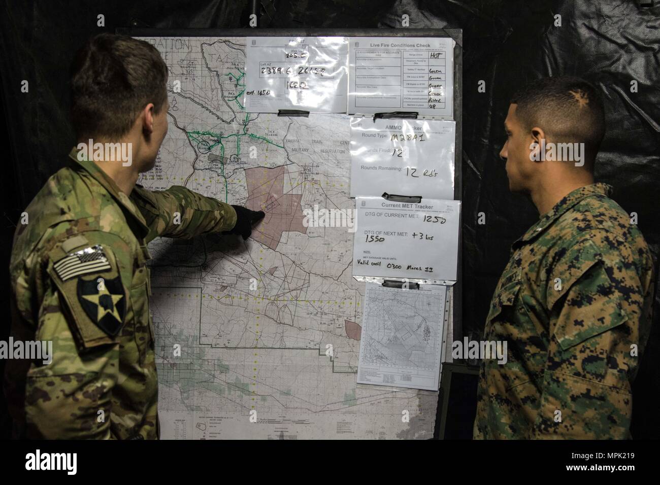 Yakima map hi-res stock photography and images - Alamy