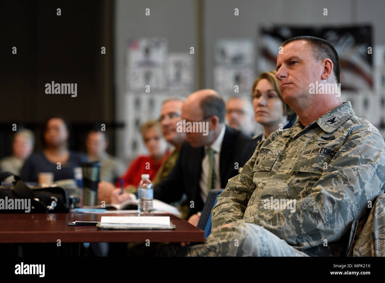 U.S. Air Force Col. Scott Reed, vice wing commander of the 180th ...