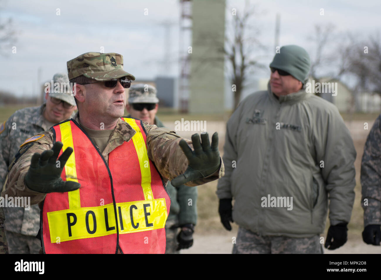 MSG Thomas Marotta, a motor sergeant with HHC 416th Theater Engineer ...