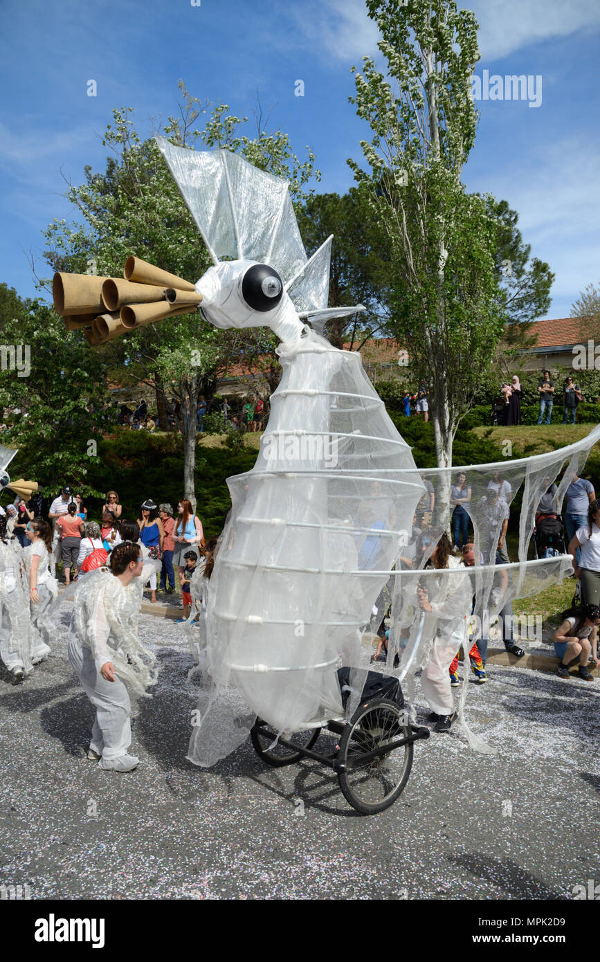 Carnival Float in the Shape of a Mythical Bird-like Creature at the ...