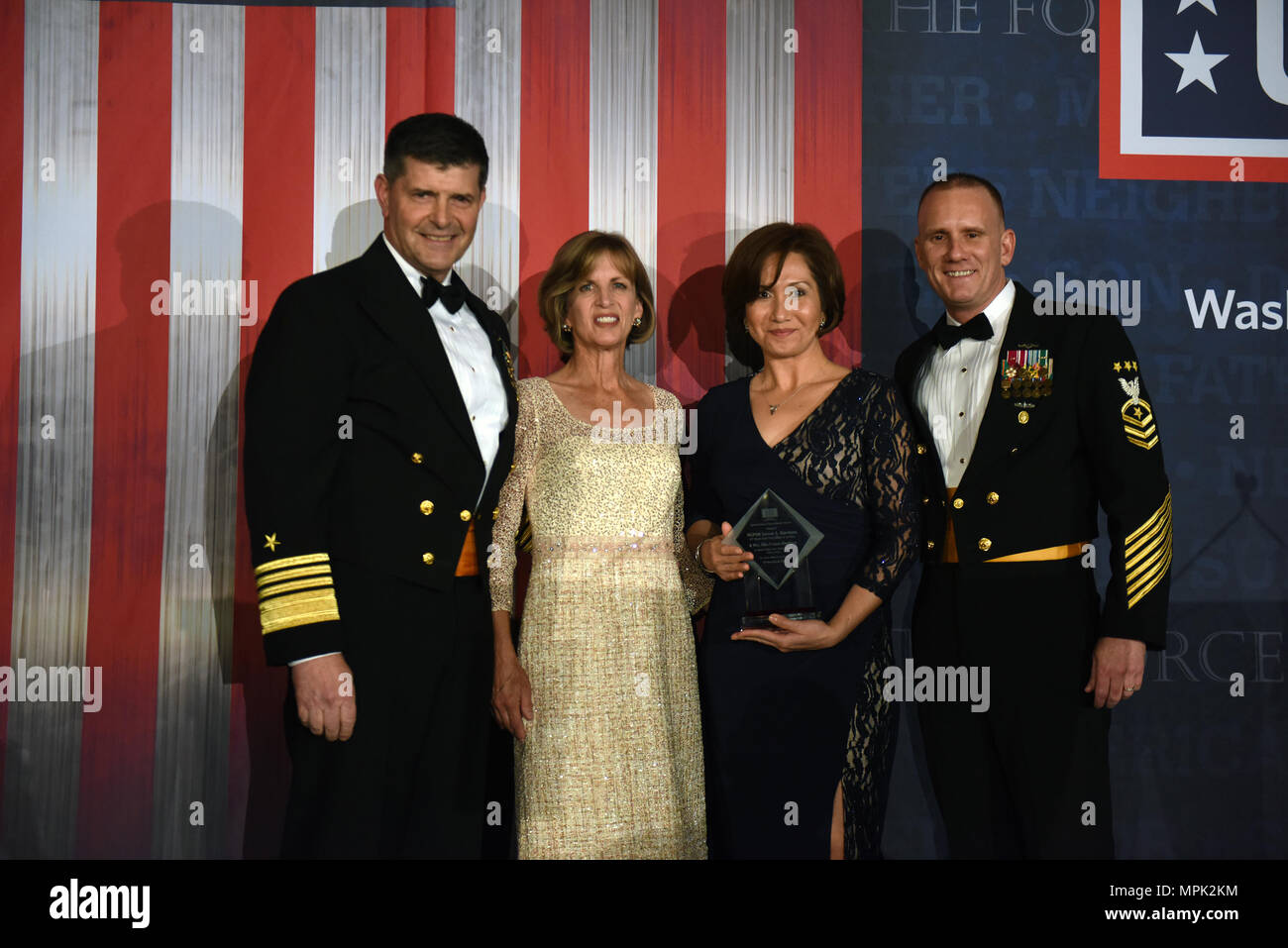Navy Adm. Bill Moran, vice chief of naval operations; Patricia Moran ...