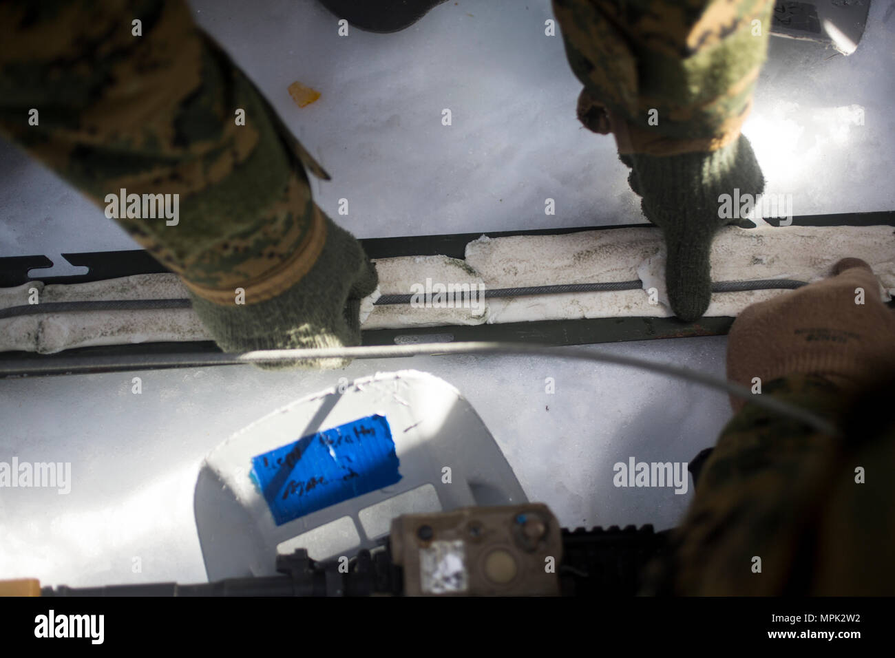 U.S. Marines with Mobility Assault Company, 1st Combat Engineer ...