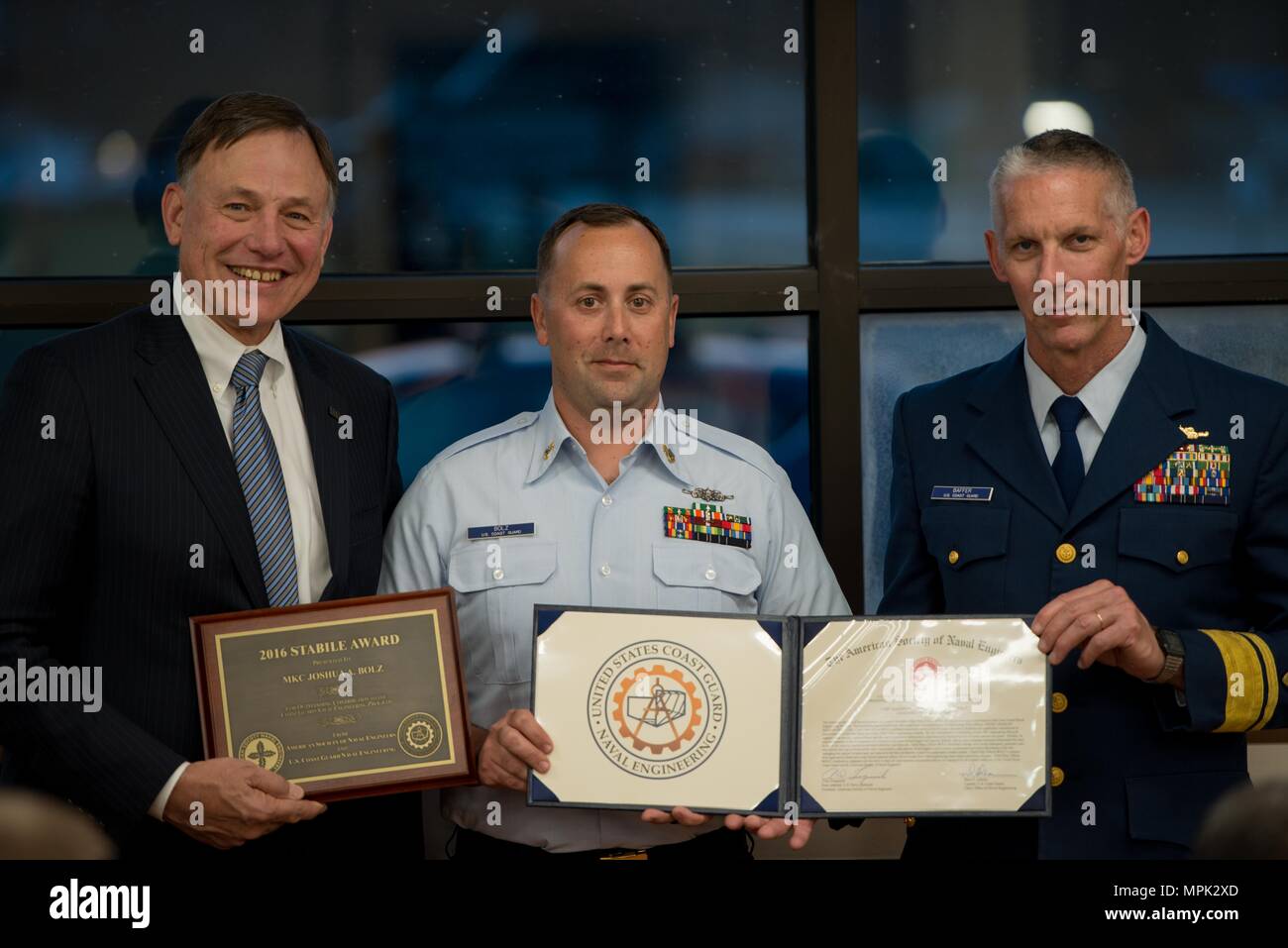 Coast Guard Chief Petty Officer Joshua Bolz, engineering petty officer ...