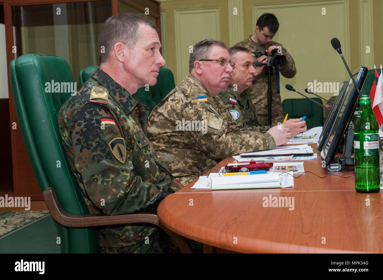 German Brig. Gen. Kai Rohrshneider, chief of staff for U.S. Army Europe ...