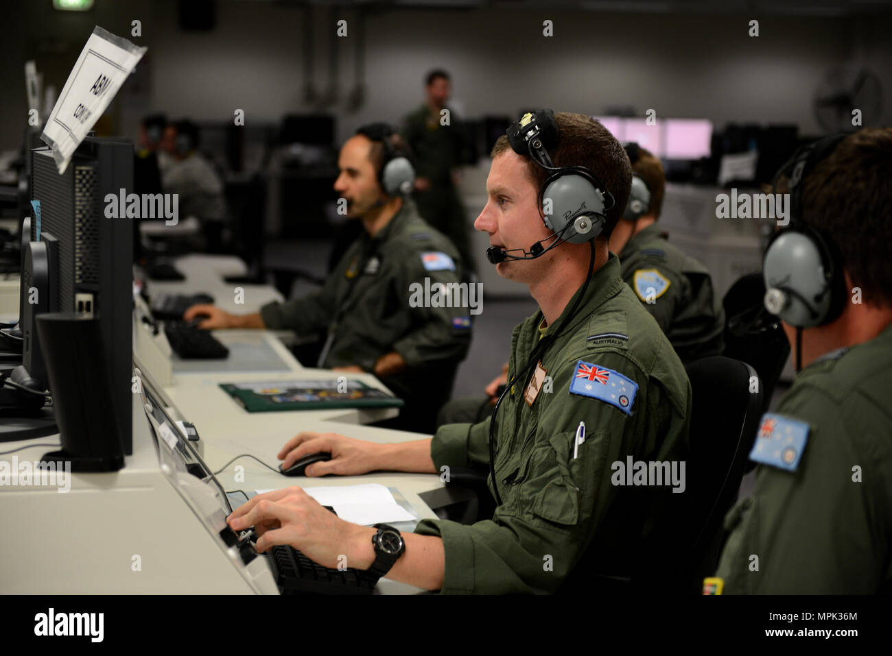 Royal Australian Air Force Flying Officer “Wally”, 41 Wing Surveillance ...