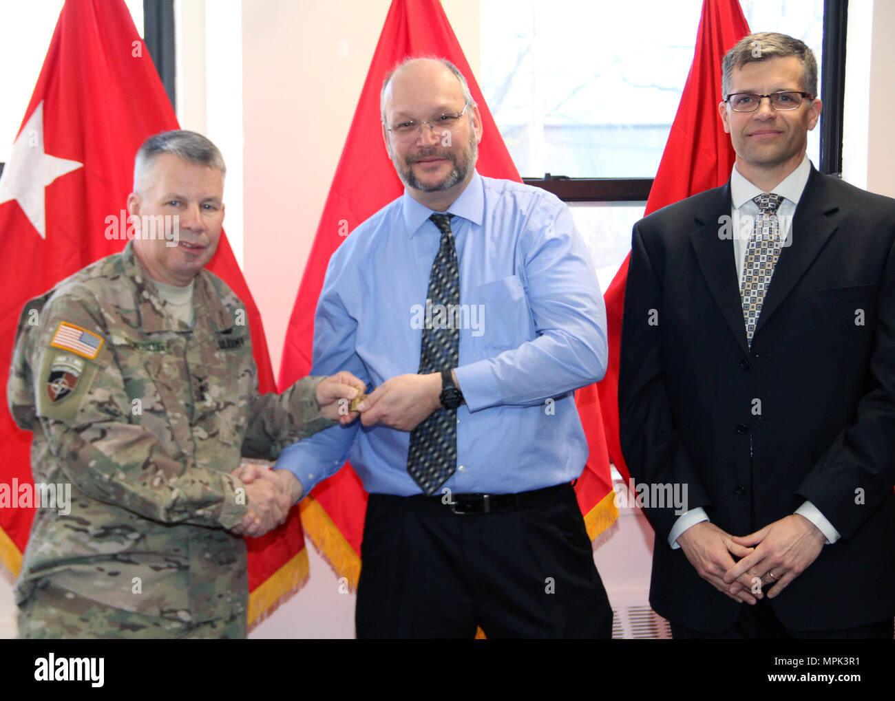 During a March 22, 2017 award ceremony at the U.S. Army Corps of ...