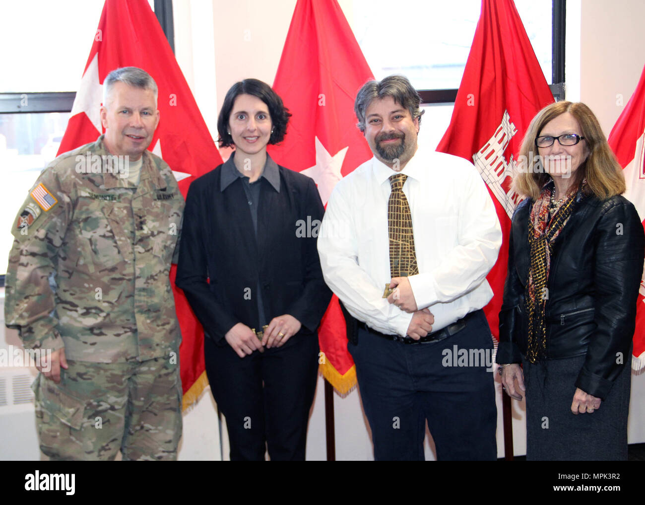During a March 22, 2017 award ceremony at the U.S. Army Corps of ...