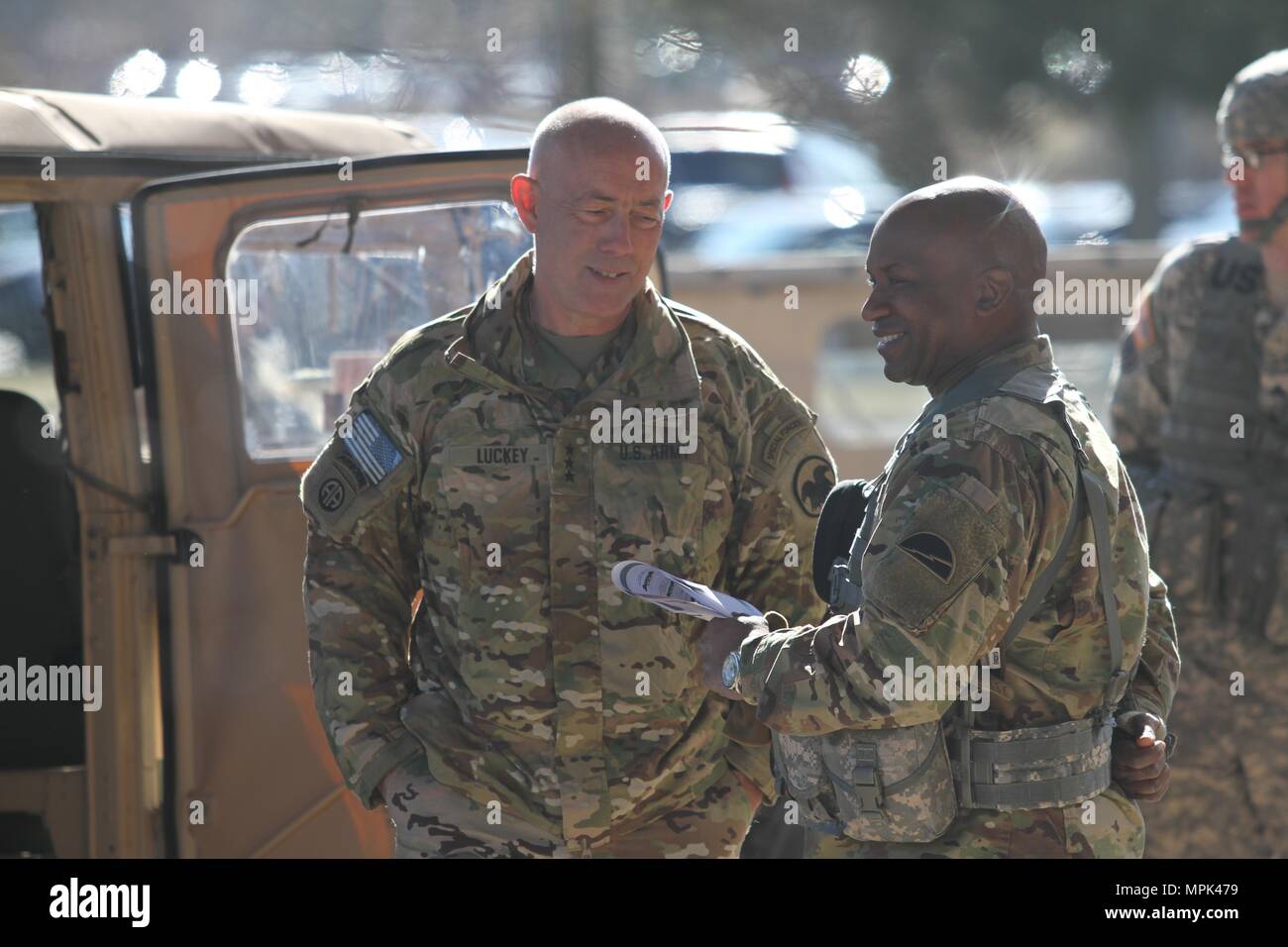 U.S. Army Reserve Commanding General, Lt. Gen. Charles Luckey, visits ...