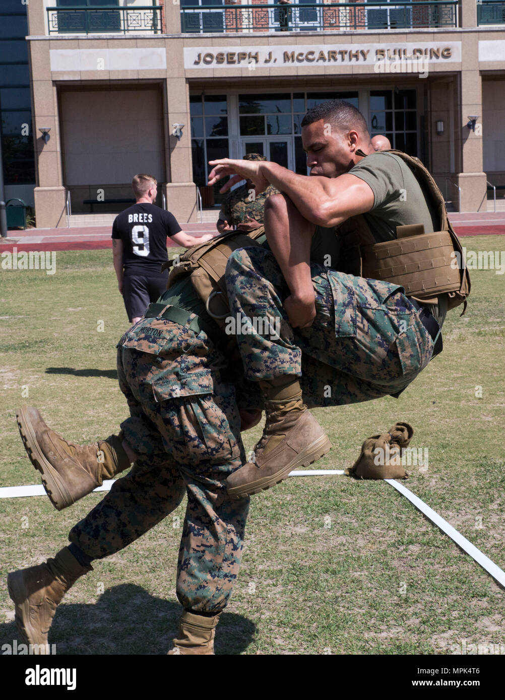 NEW ORLEANS - Cpl. Edward Morton, an administration clerk with ...