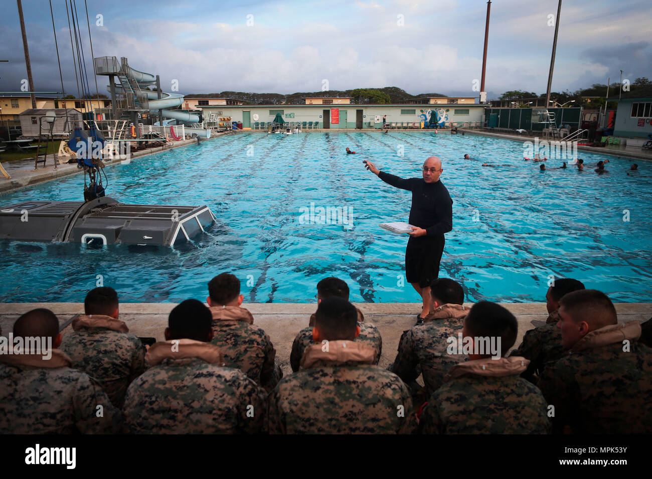 Marines and Sailors assigned to Bravo Company, 1st Battalion, 3rd ...