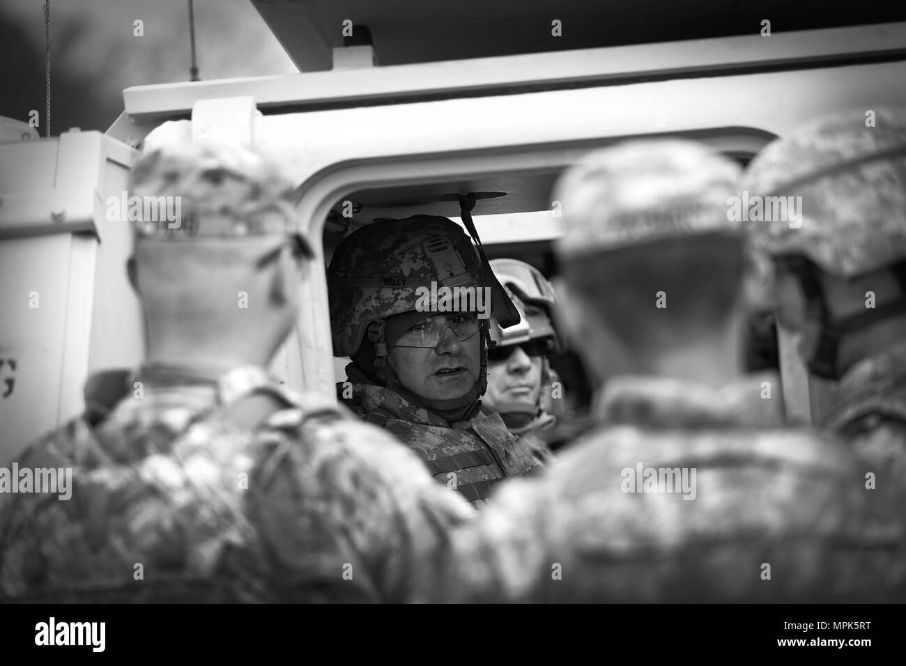 U s military personnel live Black and White Stock Photos & Images - Alamy