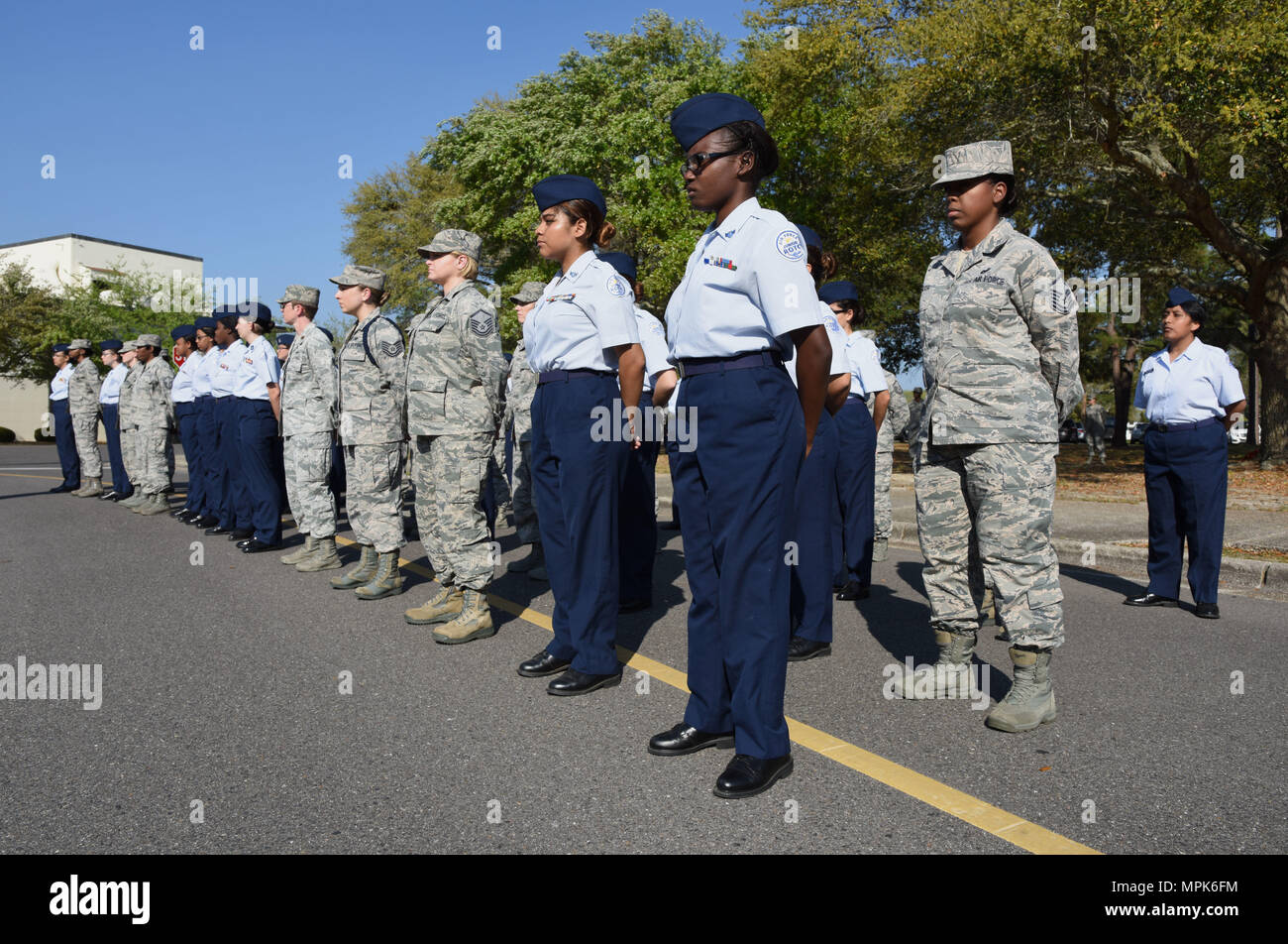 Female air force cadets hi-res stock photography and images - Alamy