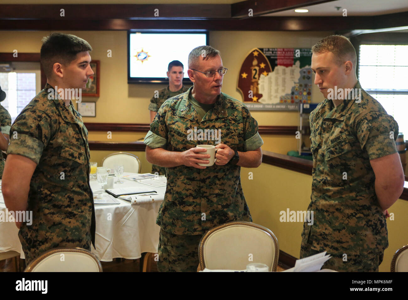 U.S. Marine Corps Brig. Gen. David W. Maxwell, Commanding General, 2nd ...