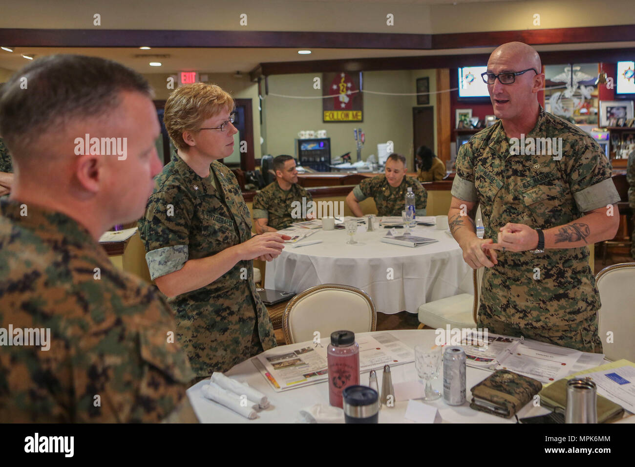 U.S. Marine Corps Sgt. Maj. William O. Mayo, Sergeant Major, Combat ...