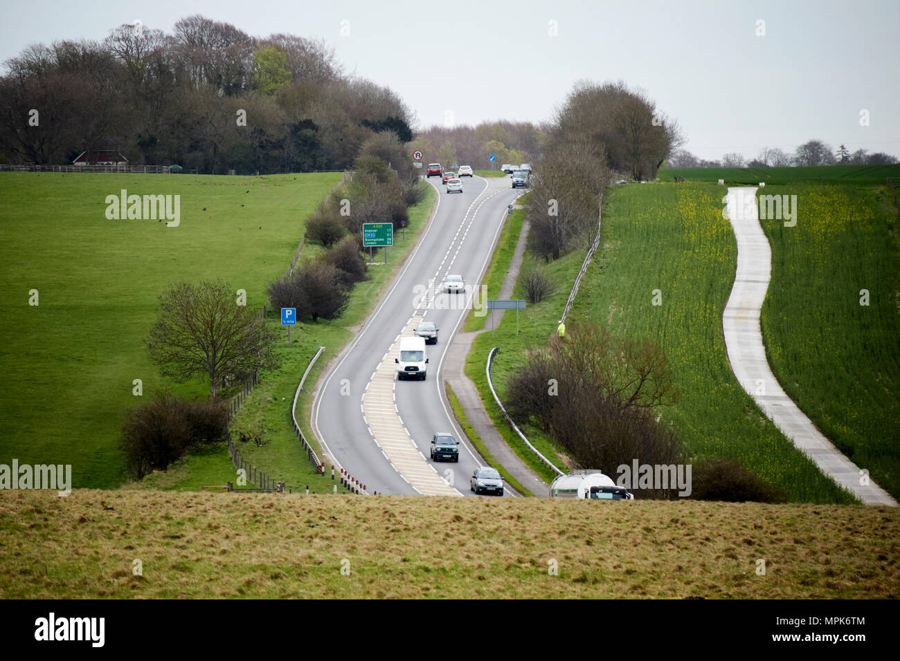 A303 and stonehenge hi-res stock photography and images - Alamy