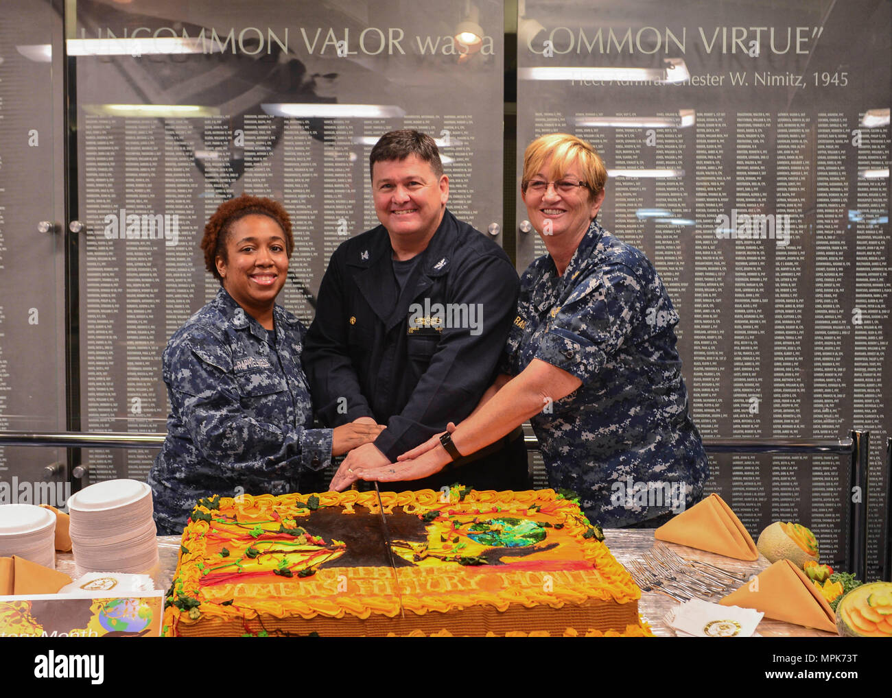 MAYPORT, Fla. (March 23, 2017) – Capt. James Midkiff, commanding ...