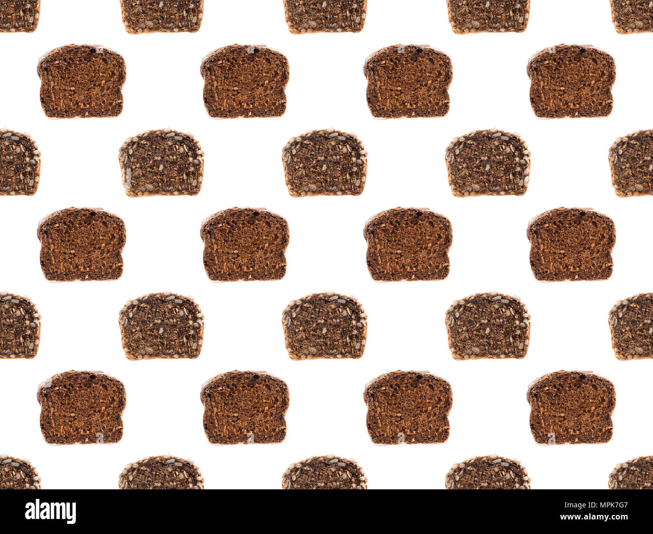 multigrain bread pattern Stock Photo - Alamy