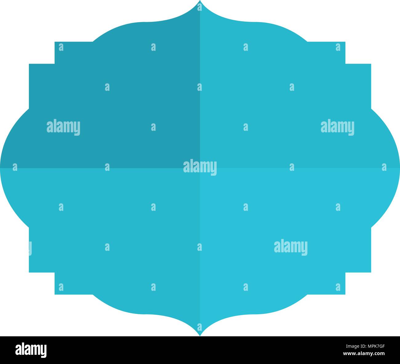 elegant frame simple icon Stock Vector Image & Art - Alamy