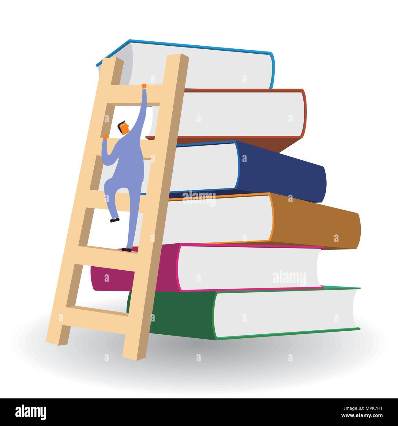 Library ladder Cut Out Stock Images & Pictures - Alamy