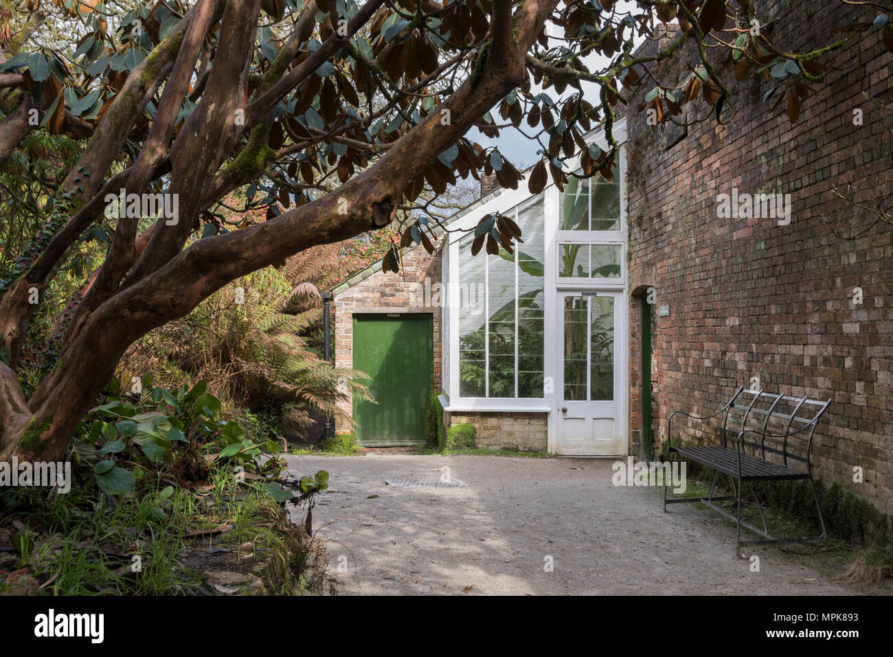 Glass house lost gardens heligan hi-res stock photography and images ...