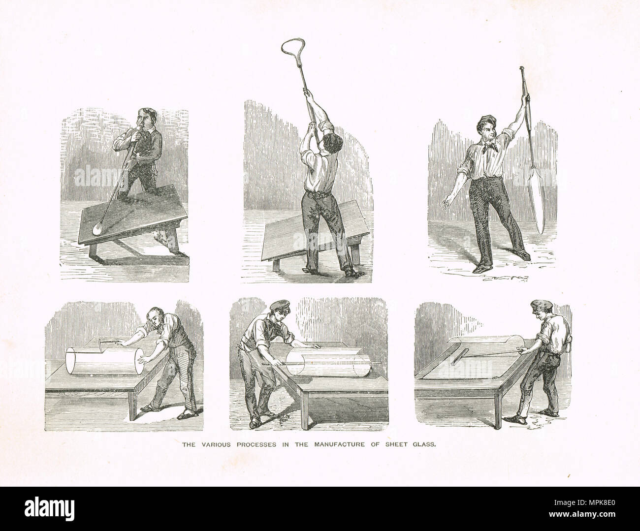 Victorian glass making hi-res stock photography and images - Alamy