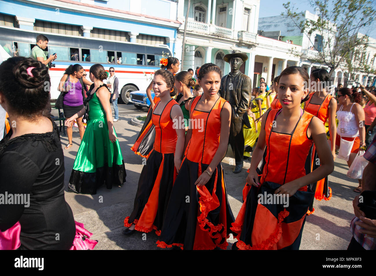 Cuban street celebrations in cienfuegos hi-res stock photography and ...