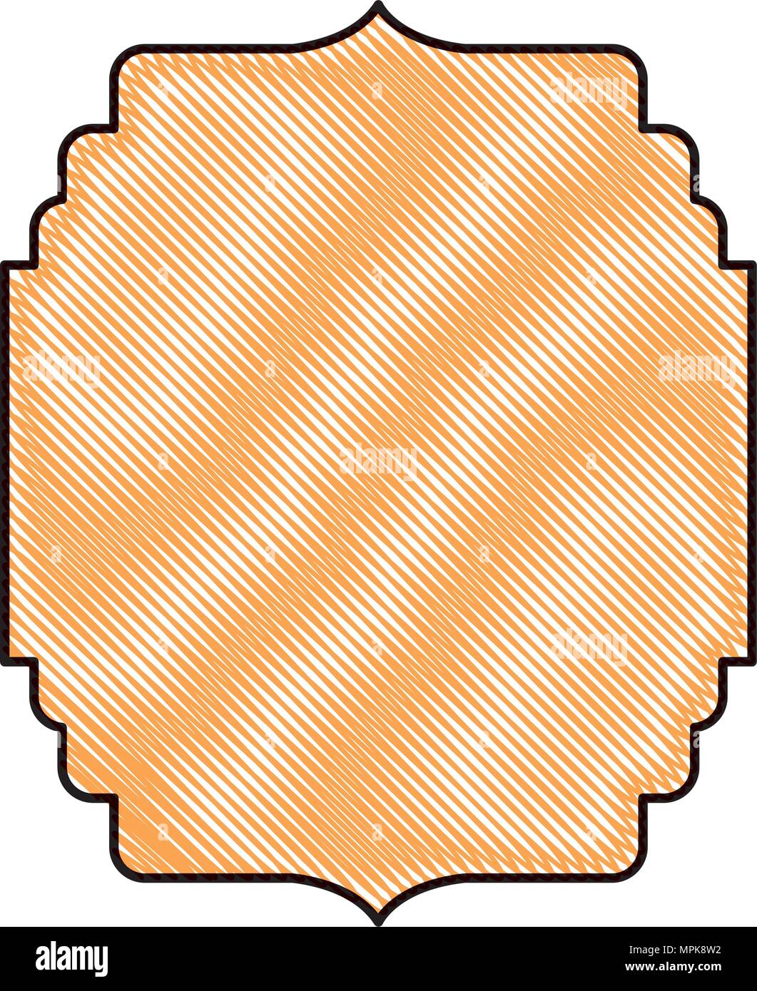 elegant frame simple icon Stock Vector Image & Art - Alamy