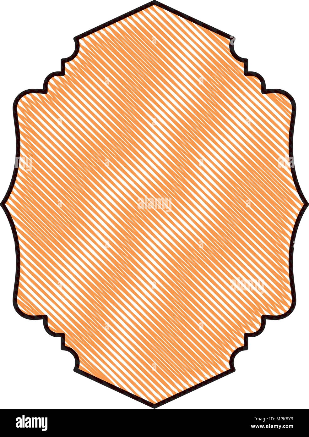 elegant frame simple icon Stock Vector Image & Art - Alamy