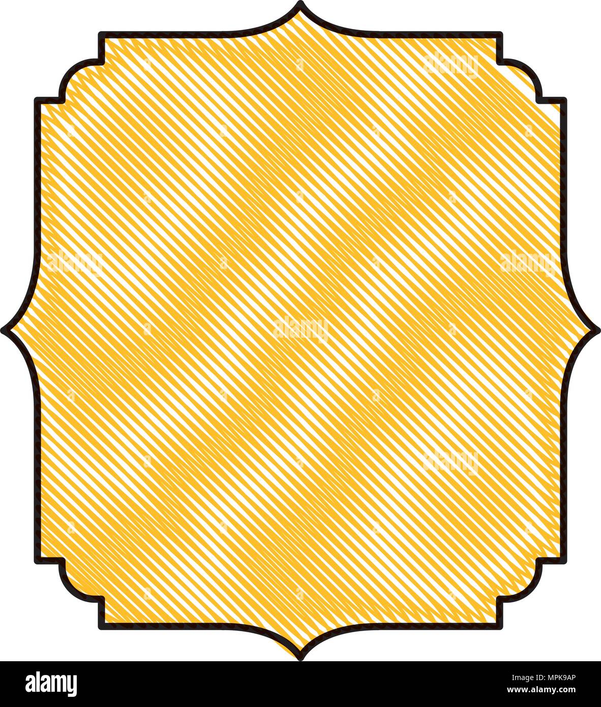 elegant frame simple icon Stock Vector Image & Art - Alamy