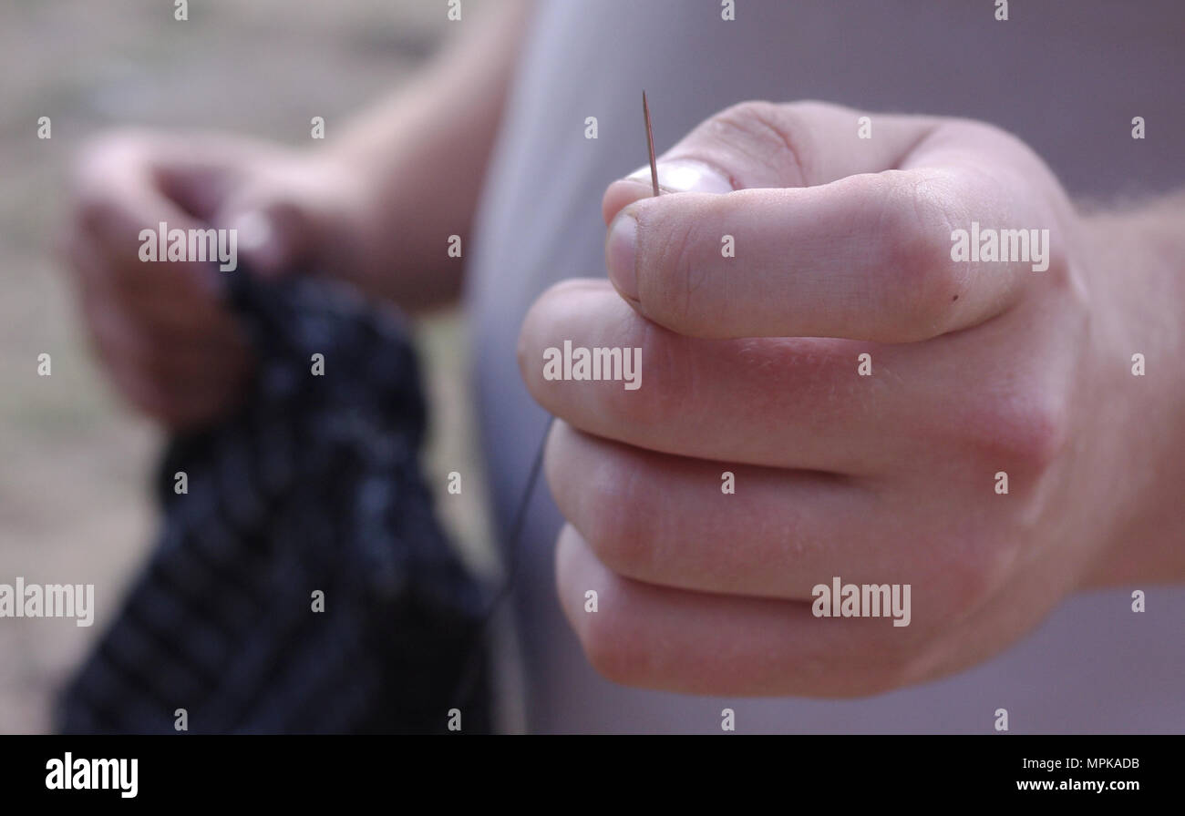 Waxed thread hi-res stock photography and images - Alamy