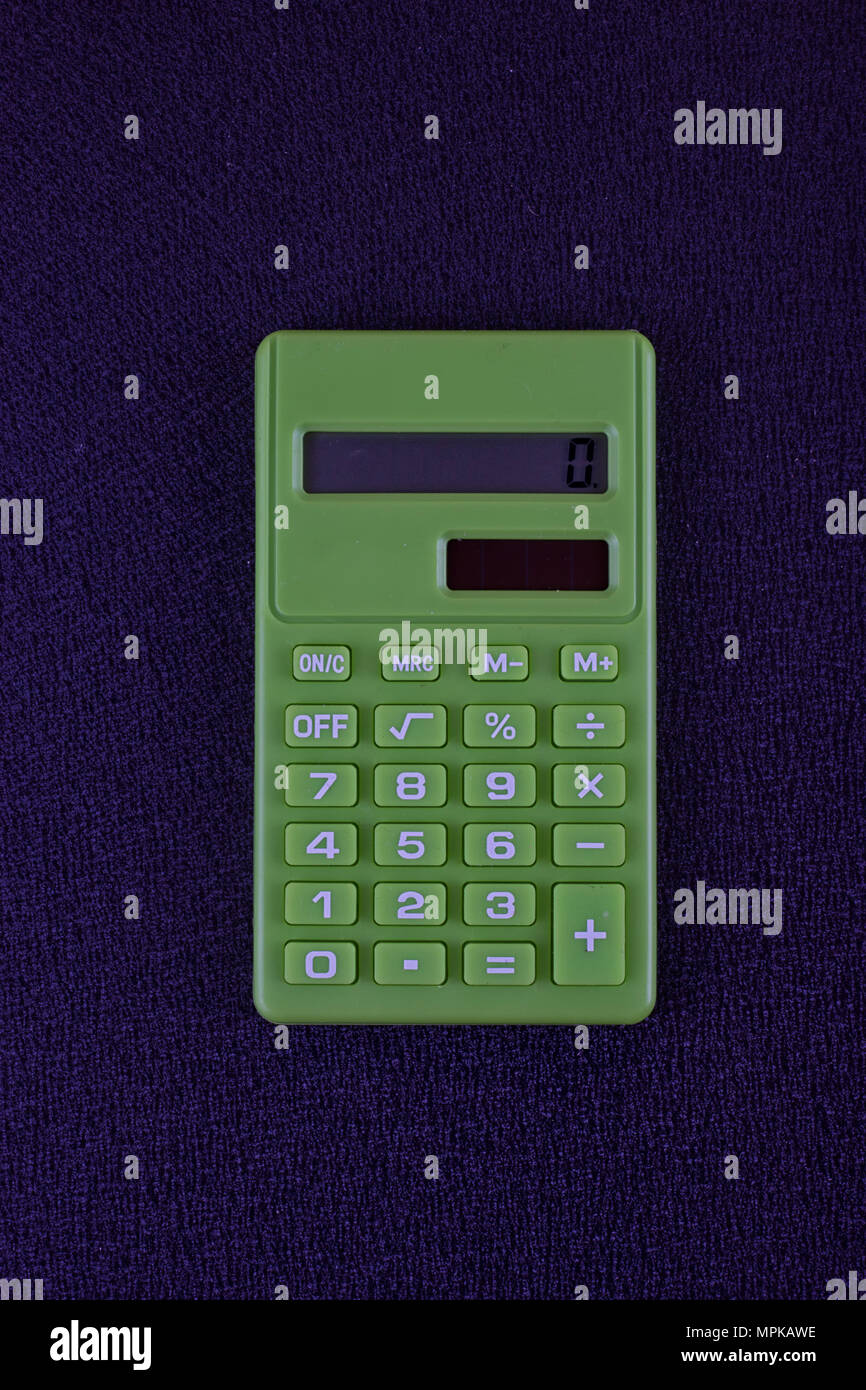 Plastic calculator hi-res stock photography and images - Alamy