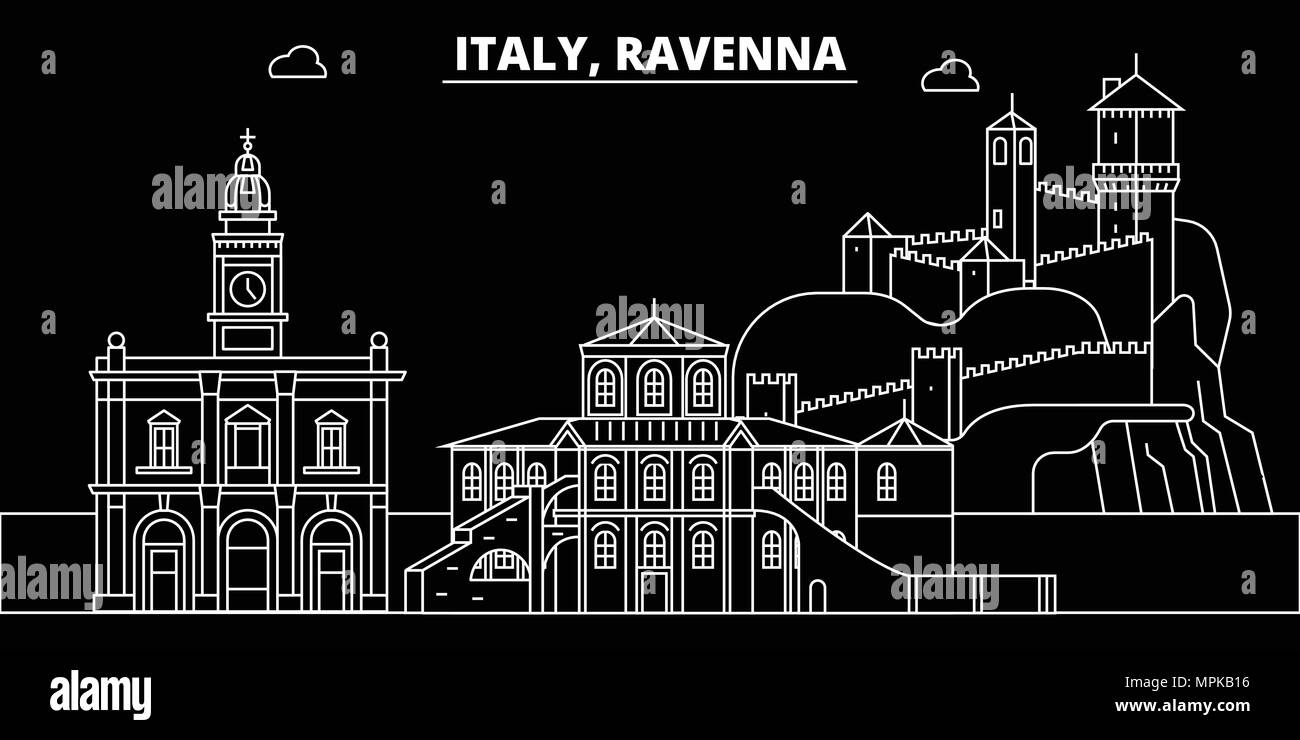 Ravenna sign Black and White Stock Photos & Images - Alamy