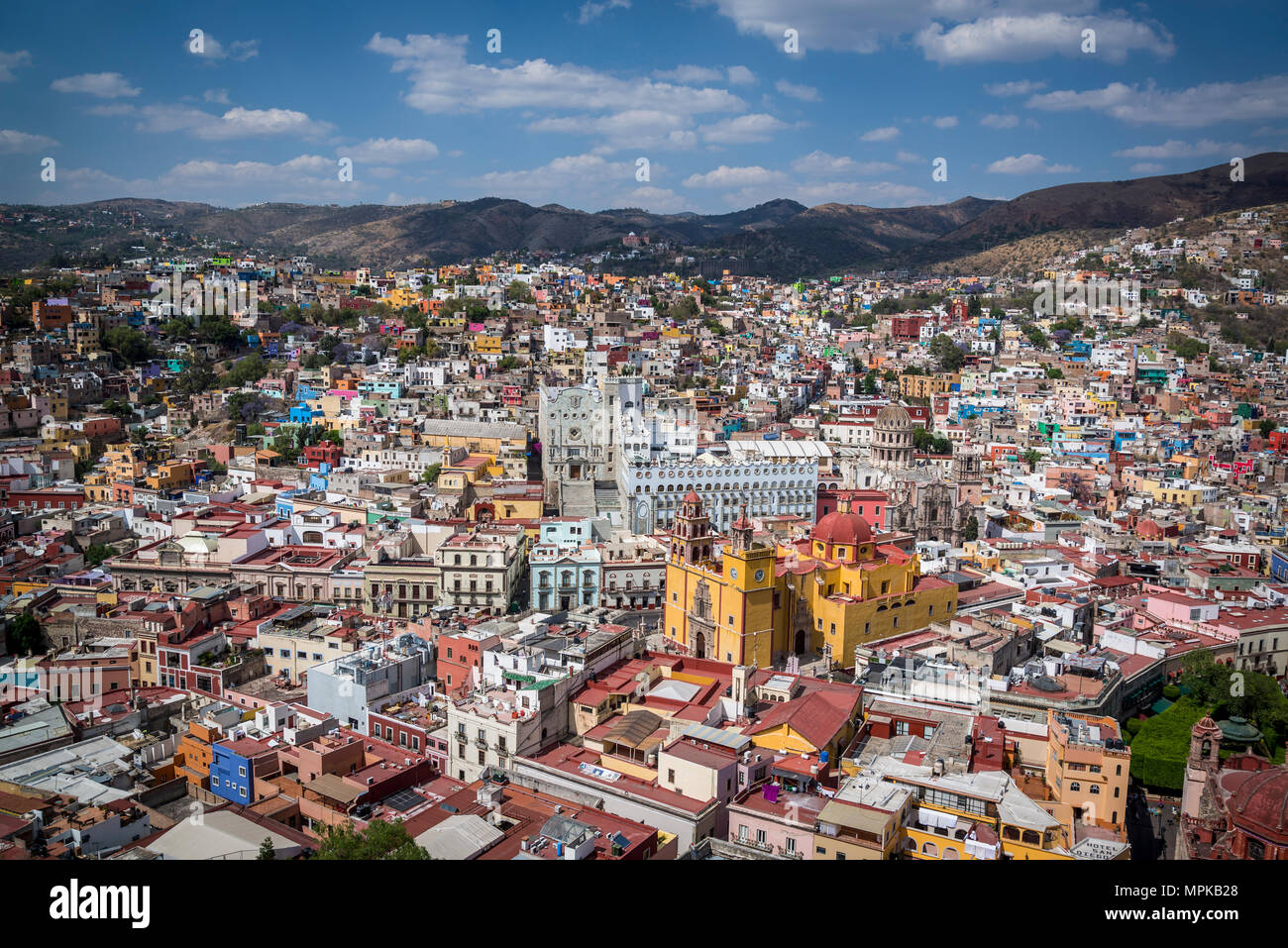 View of the city from El Pípila monument, Monumento al Pipila ...