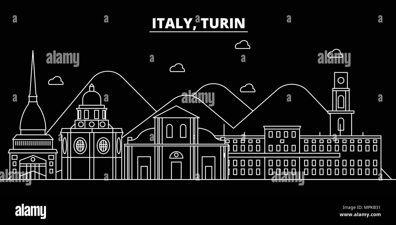 Palace of turin Stock Vector Images - Alamy
