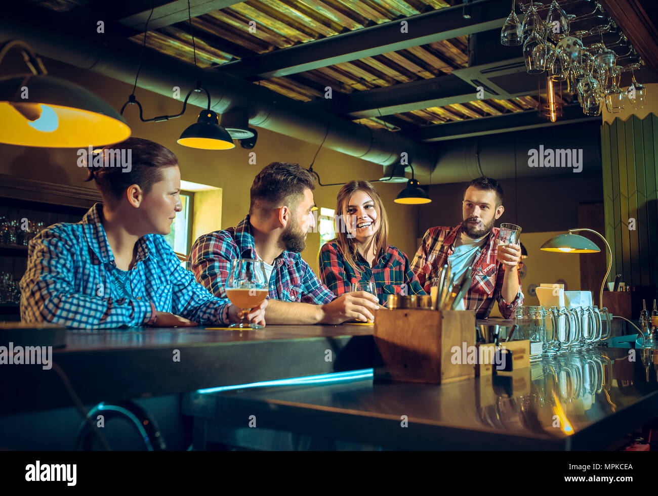 Sport, people, leisure, friendship and entertainment concept - happy ...