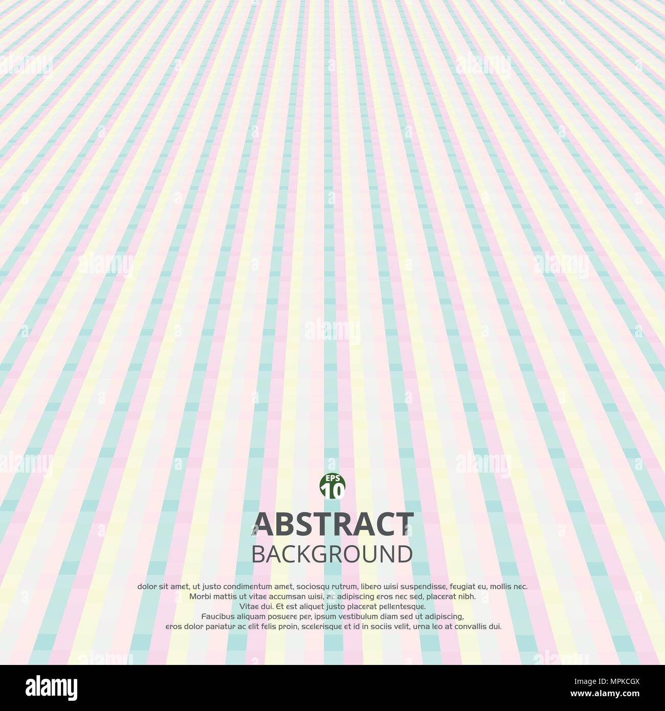 Abstract of soft sweet stripe line pattern perspective background ...