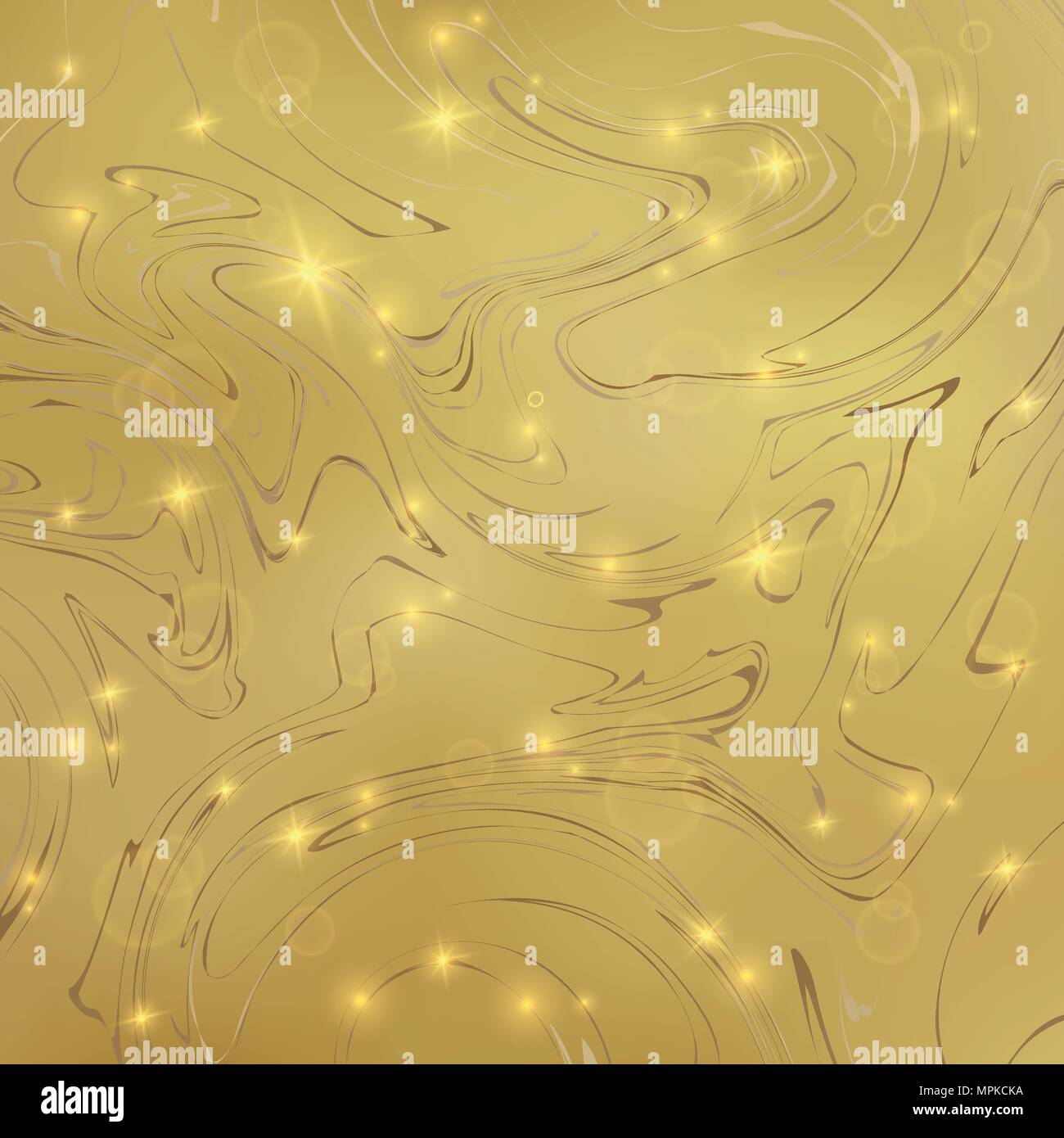 Abstract of golden marble stripes line pattern background with glitter ...