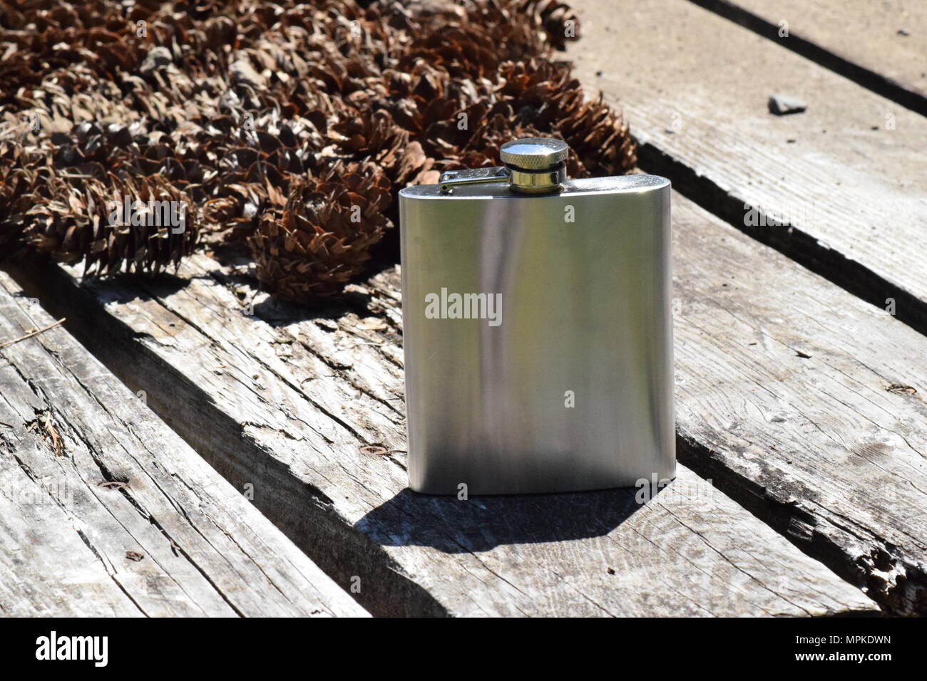 Steel flask hi-res stock photography and images - Alamy