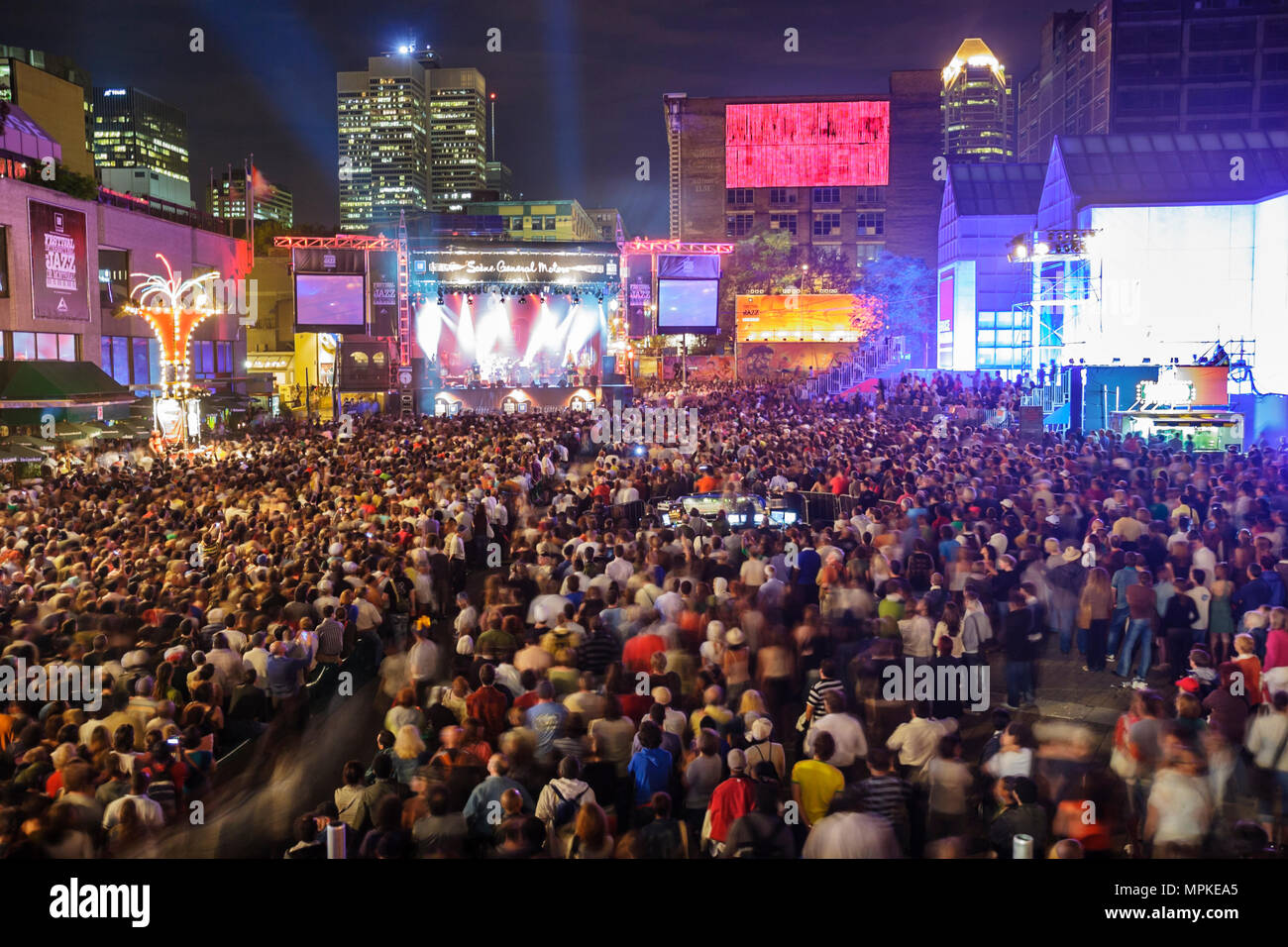 Montreal jazz festival hi-res stock photography and images - Alamy