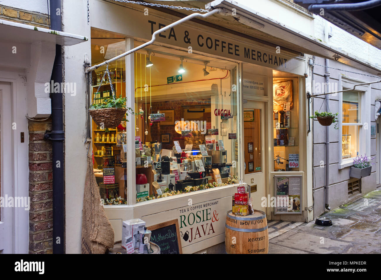 Tea coffee merchants hi-res stock photography and images - Alamy