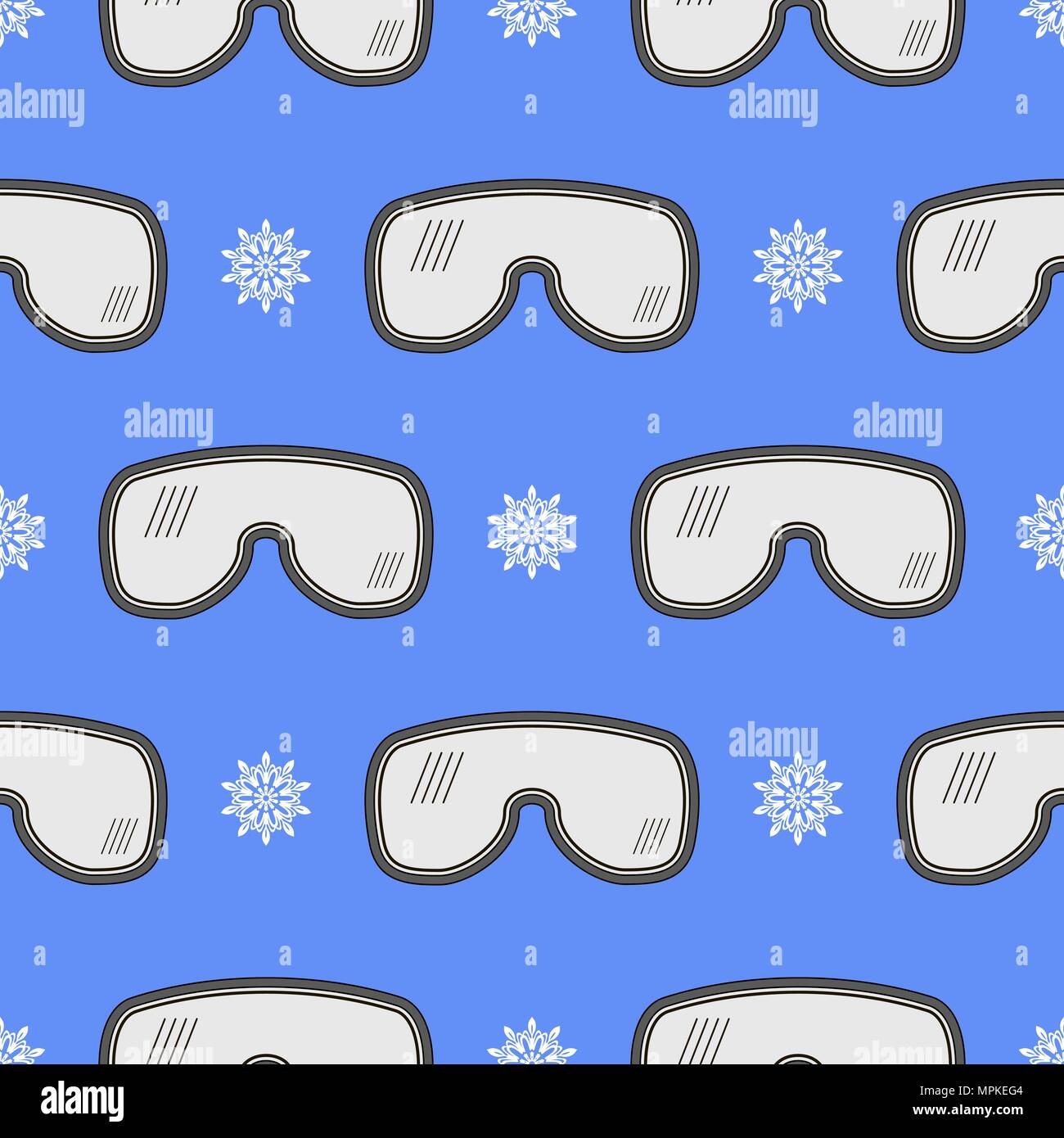 Ski goggles Stock Vector Images - Alamy