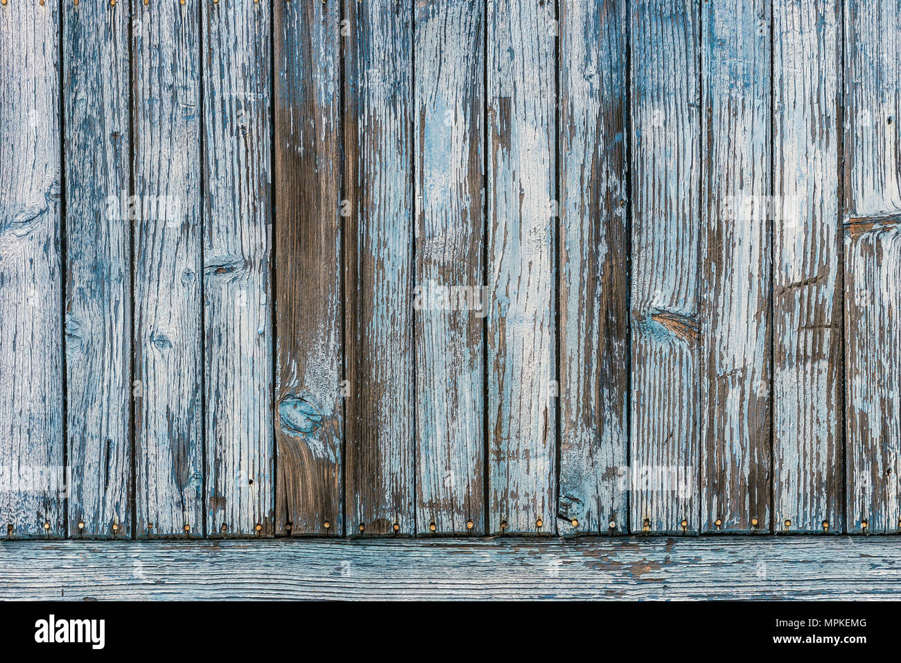 The old blue wood texture with natural patterns Stock Photo - Alamy