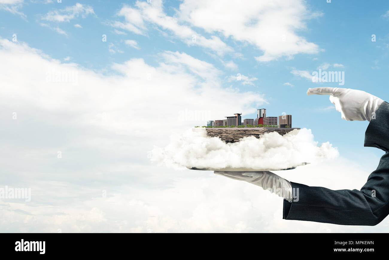 Concept of modern urban development Stock Photo - Alamy