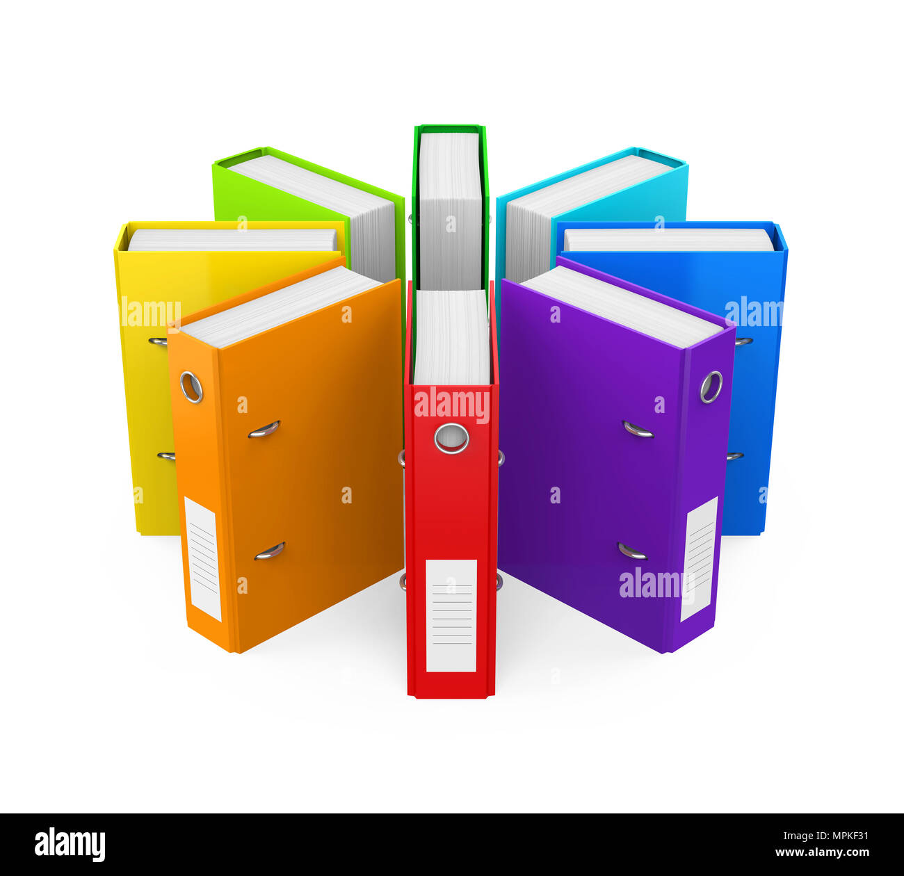 Corporate binder template Cut Out Stock Images & Pictures - Alamy