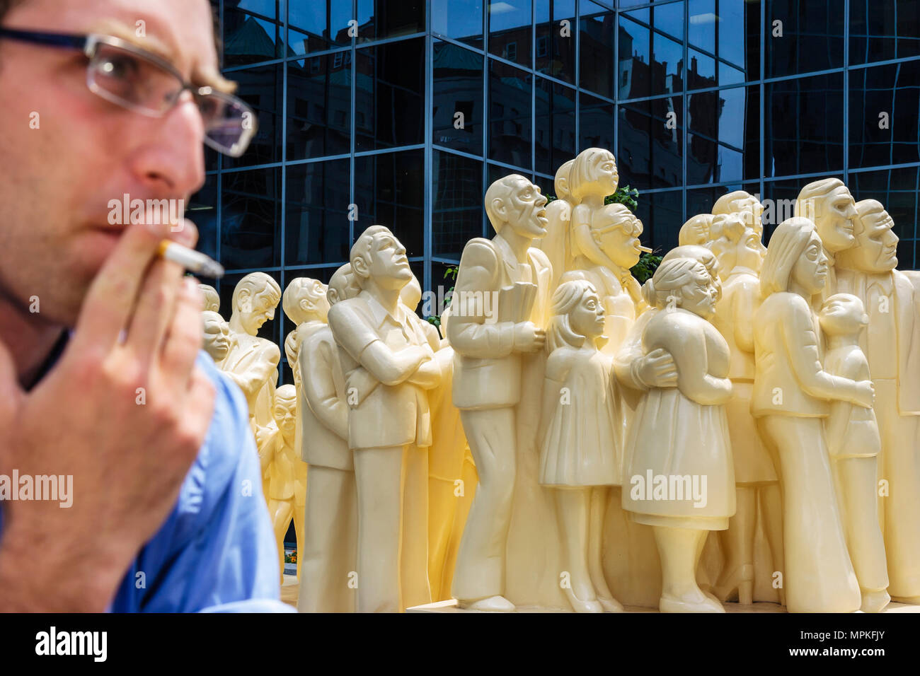 Montreal Canada,Quebec Province,Avenue McGill,BNP building,Illuminated ...
